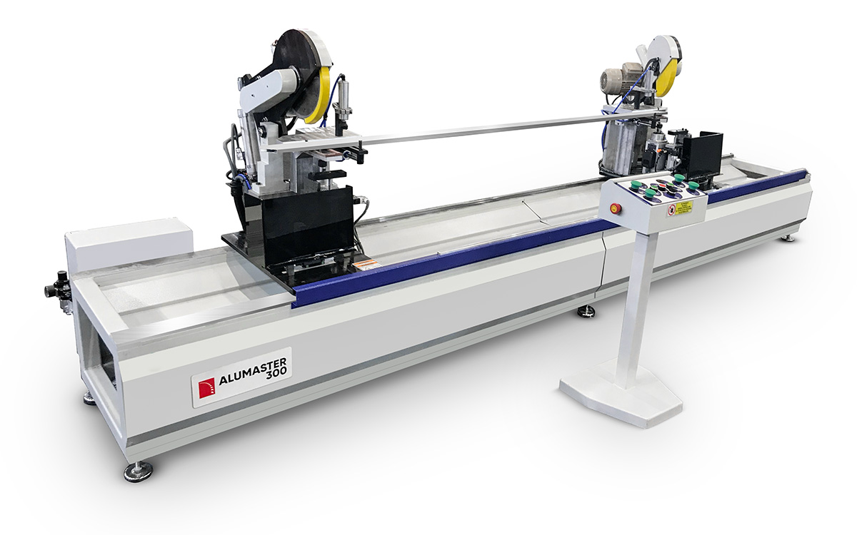 Alumaster 300 Double Mitre Saw and Drilling Machine - Toscut